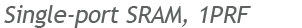 ::Innopower:: Single-port SRAM, 1PRF